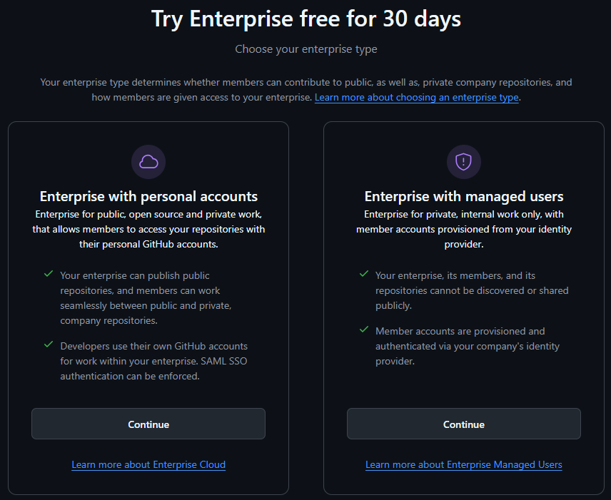 How to Create a paid GitHub Enterprise Account with an Azure Subscription (self-service ...